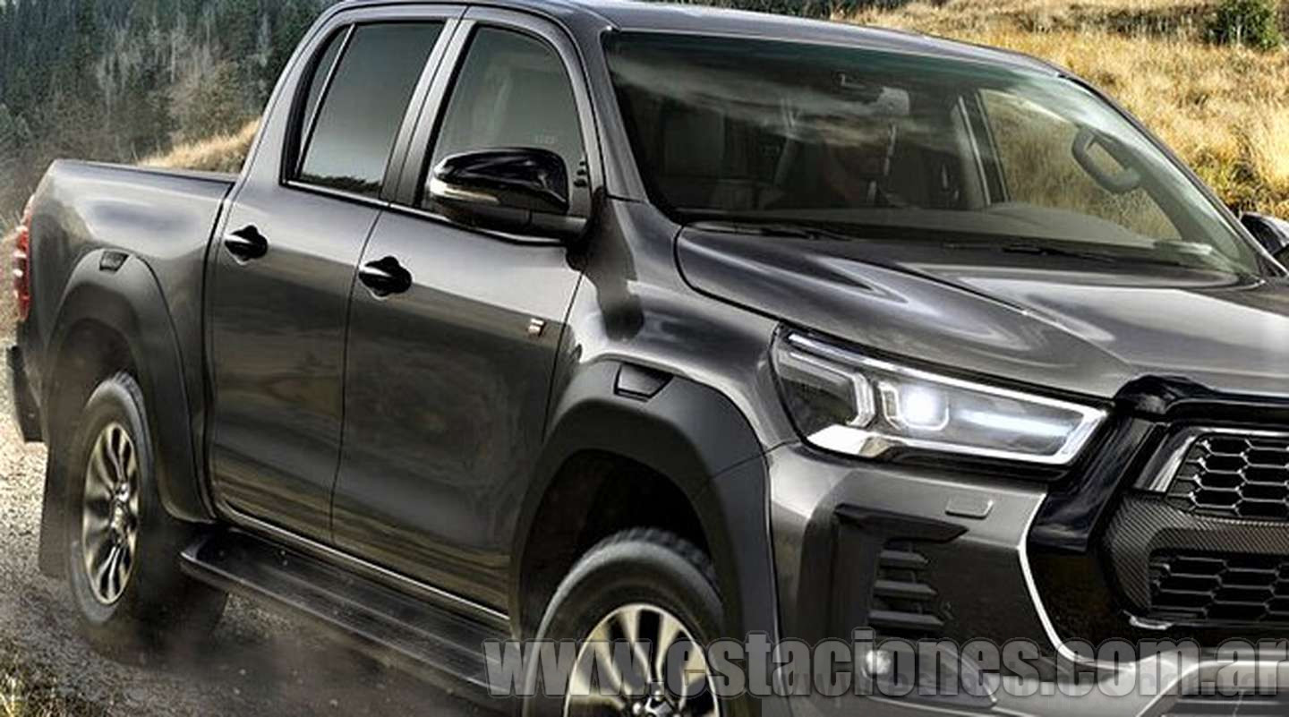 Divulgaron fotos oficiales de la nueva Toyota Hilux deportiva y mirá cómo quedó - estaciones.com.ar