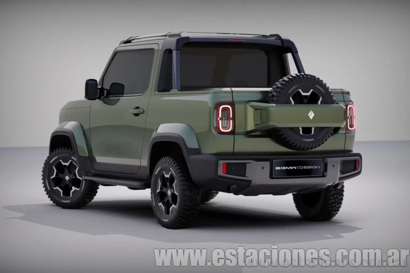 La pick up más chica del mundo mide menos que un Gol y tiene espacio ...
