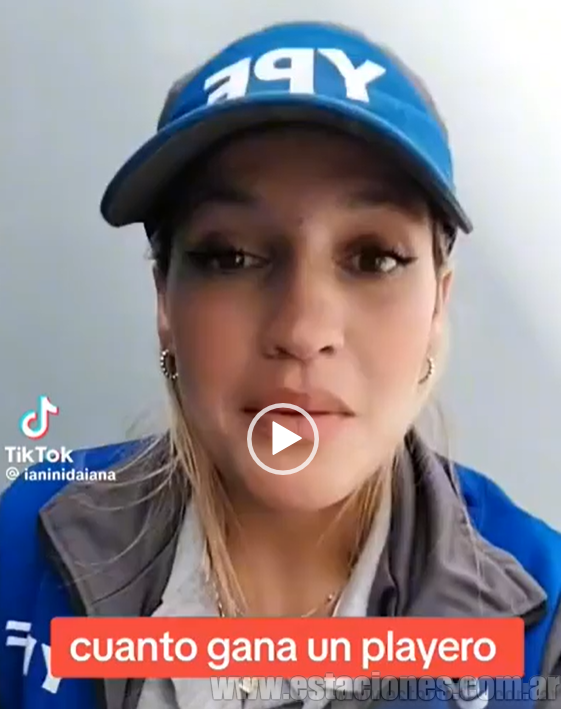 Una playera de YPF contó cuánto cobra por mes en un video y se volvió ...