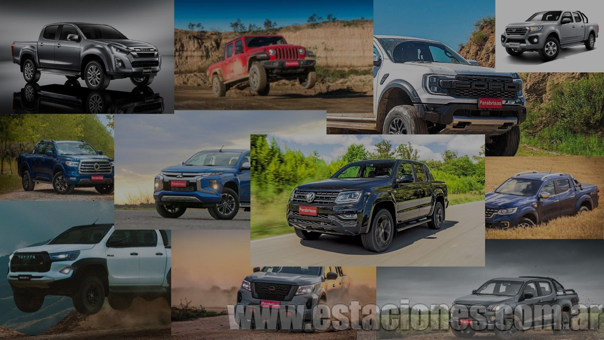 Top 10: estas son las pick-ups medianas más potentes de la Argentina ...